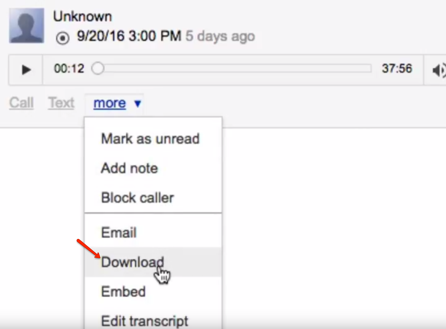 Google Voice Call Recording and Import Audio Into Audacity.
